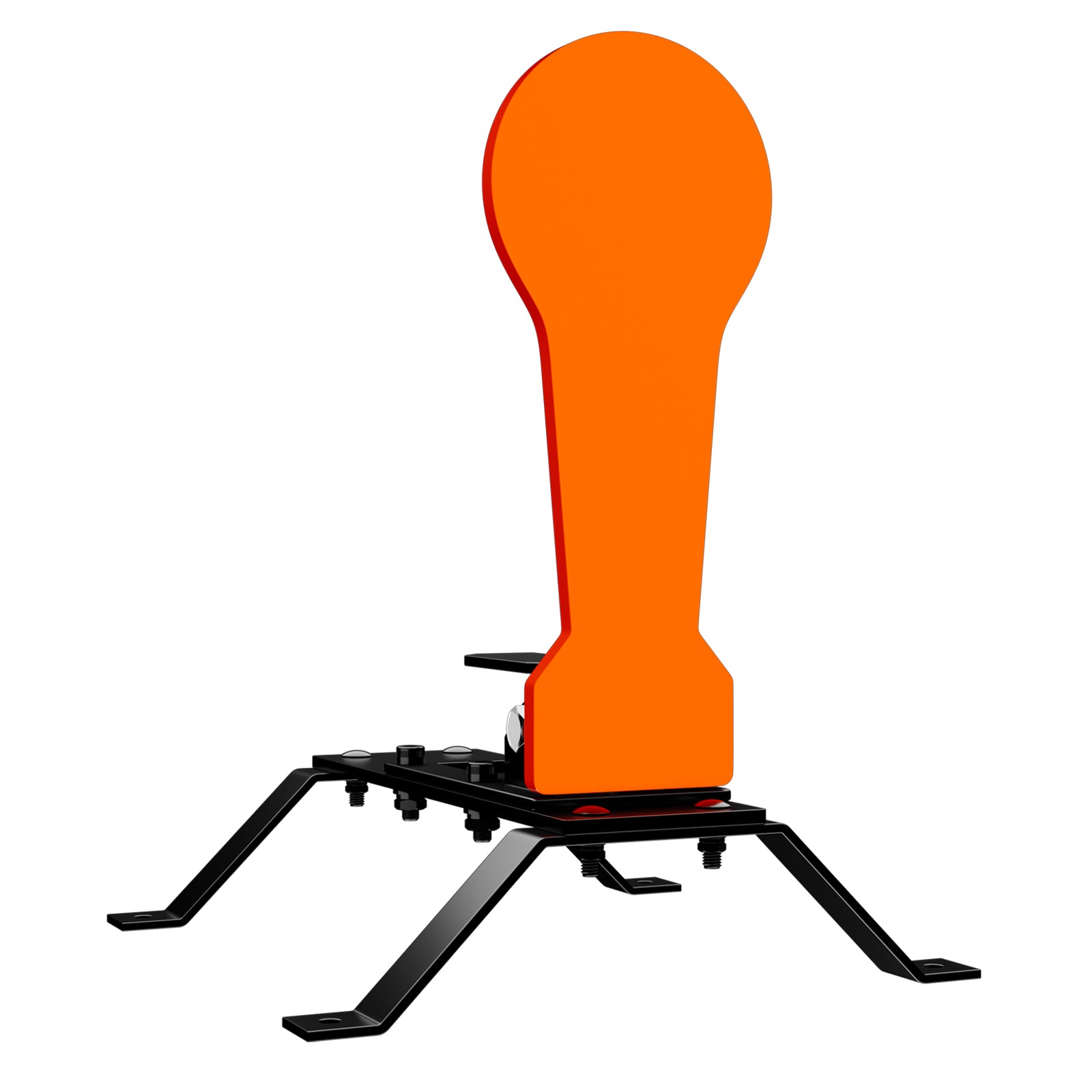 3/8" AR500 12" Classic Popper Steel Shooting Target with Base – Highwild