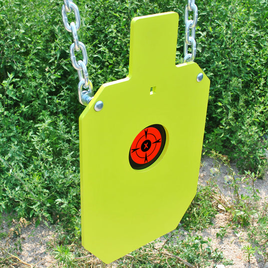 12" X 20" X 3/8" AR500 Steel Bullseye Torso Target – Highwild