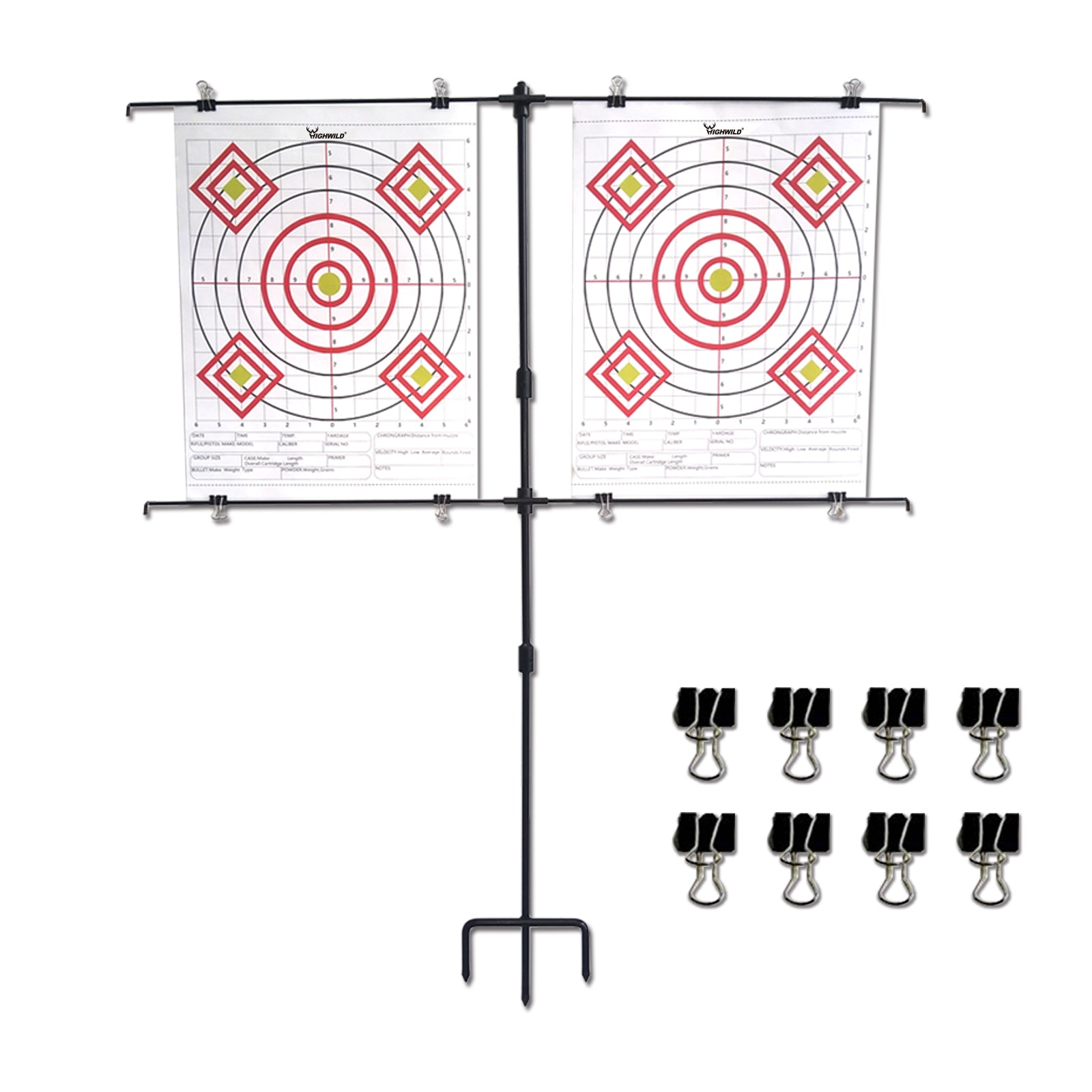 Adjustable Paper Target Stand – Highwild