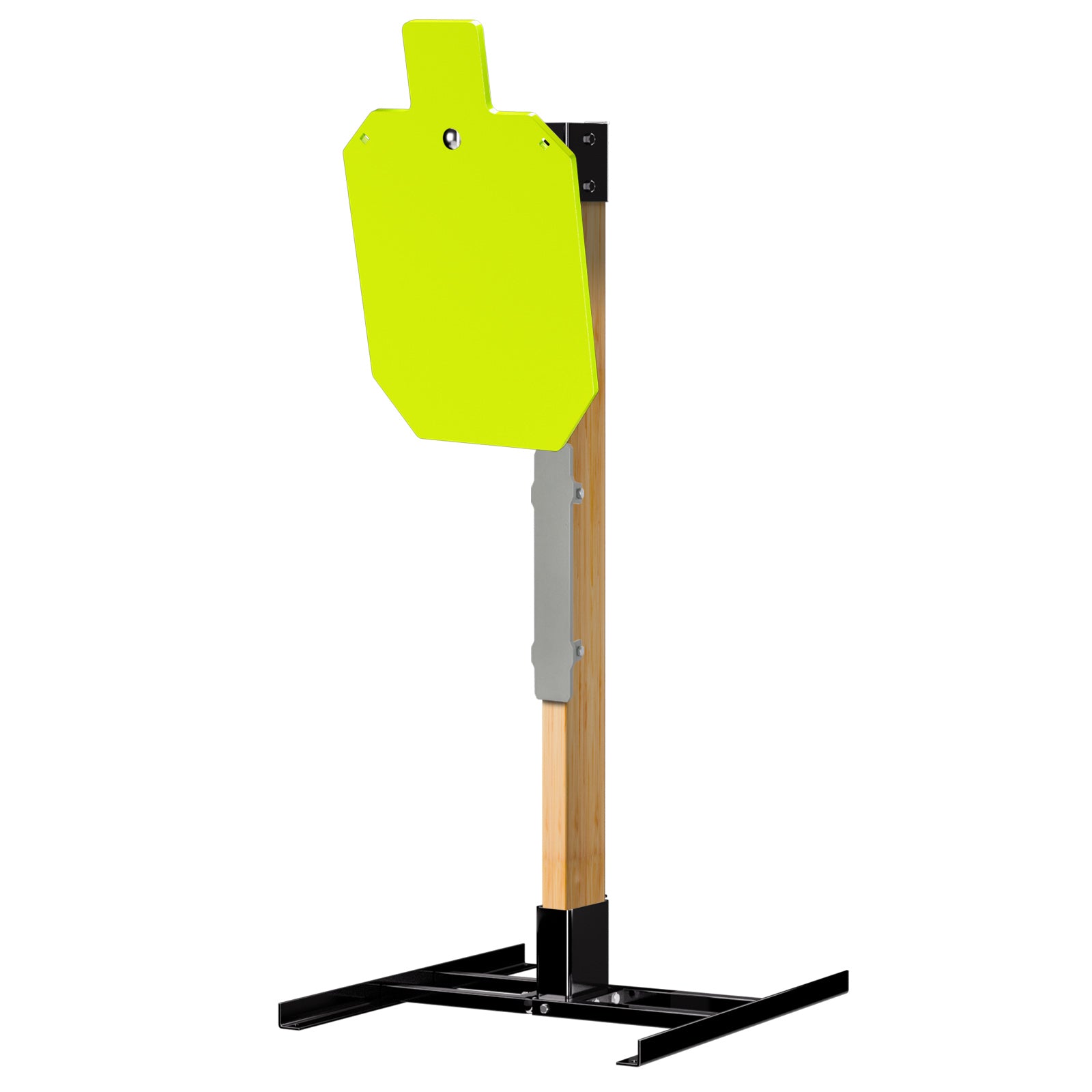 Double T-Shaped Base Stand + 2X4 Target Hanger + 1/2" Thick 12" X 20 ...