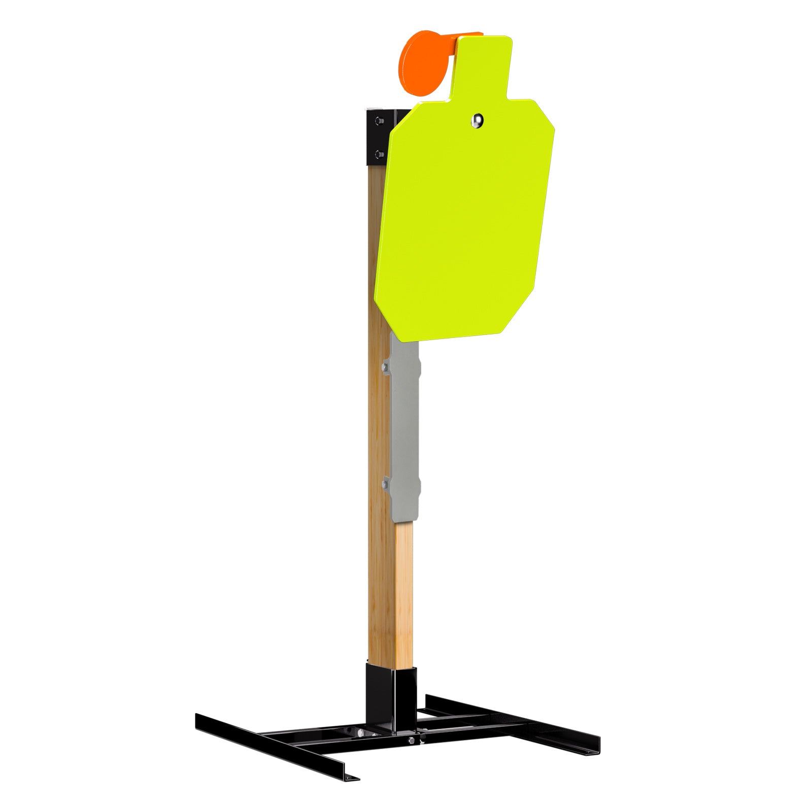 Double T-Shaped Base Stand + 2X4 Target Hanger + 3/8" Thick 12" X 20 ...