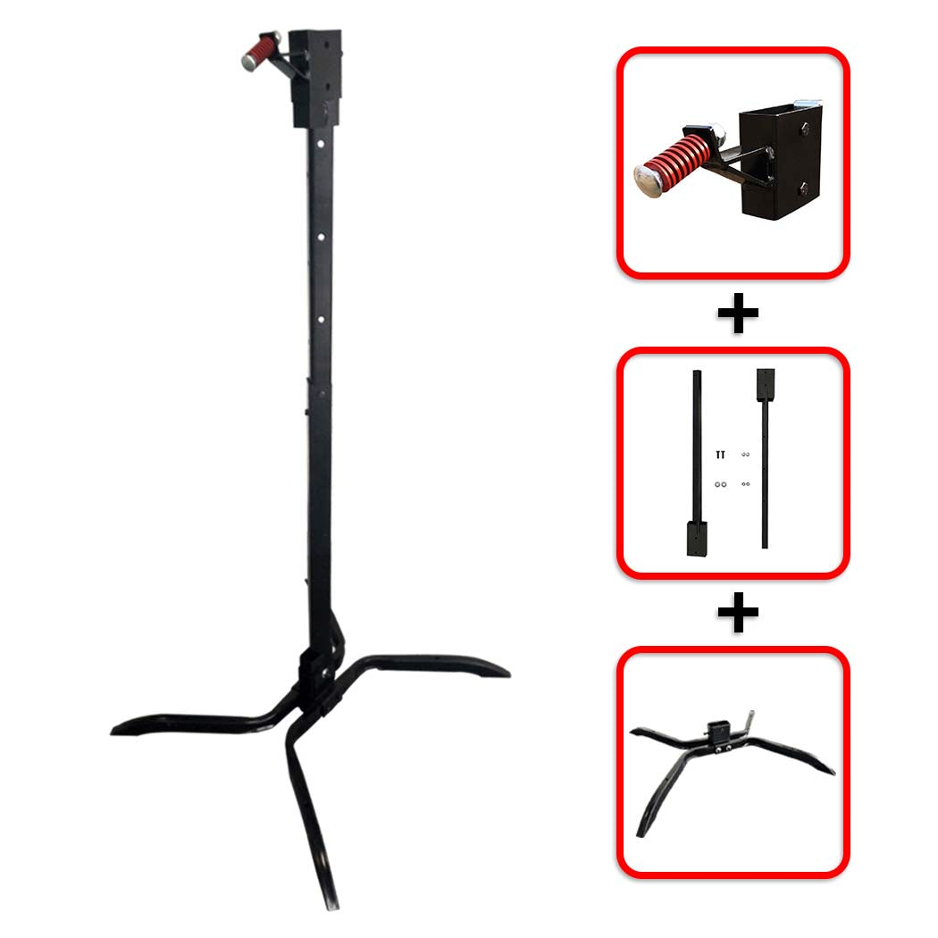 X-leg Base Target Stand Mounting System + 12" X 20" X 3/8" AR500 Steel ...