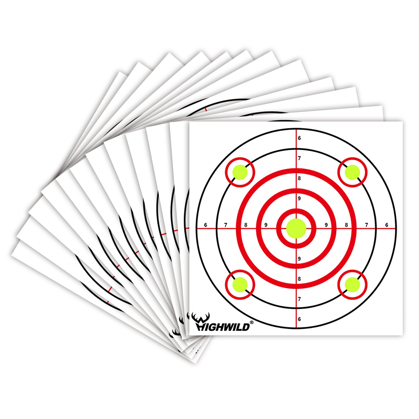 11" X 11" Paper Targets - Pack of 50 – Highwild