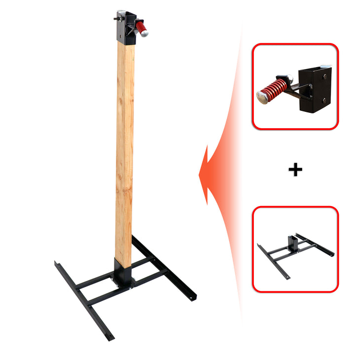 Double T-Shaped Base Stand + 2X4 Target Hanger – Highwild