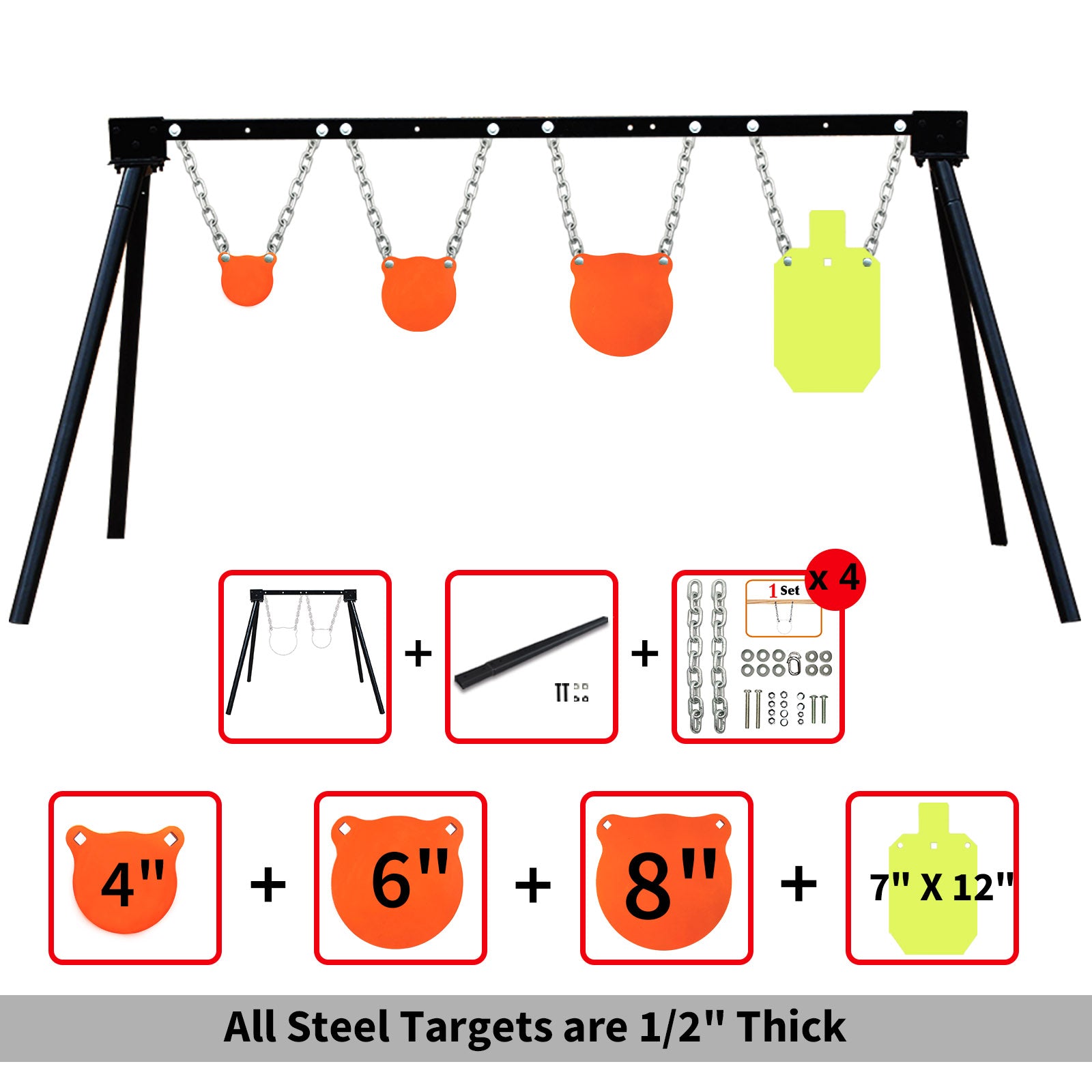 B001 Stand Complete Target System 49 – Highwild