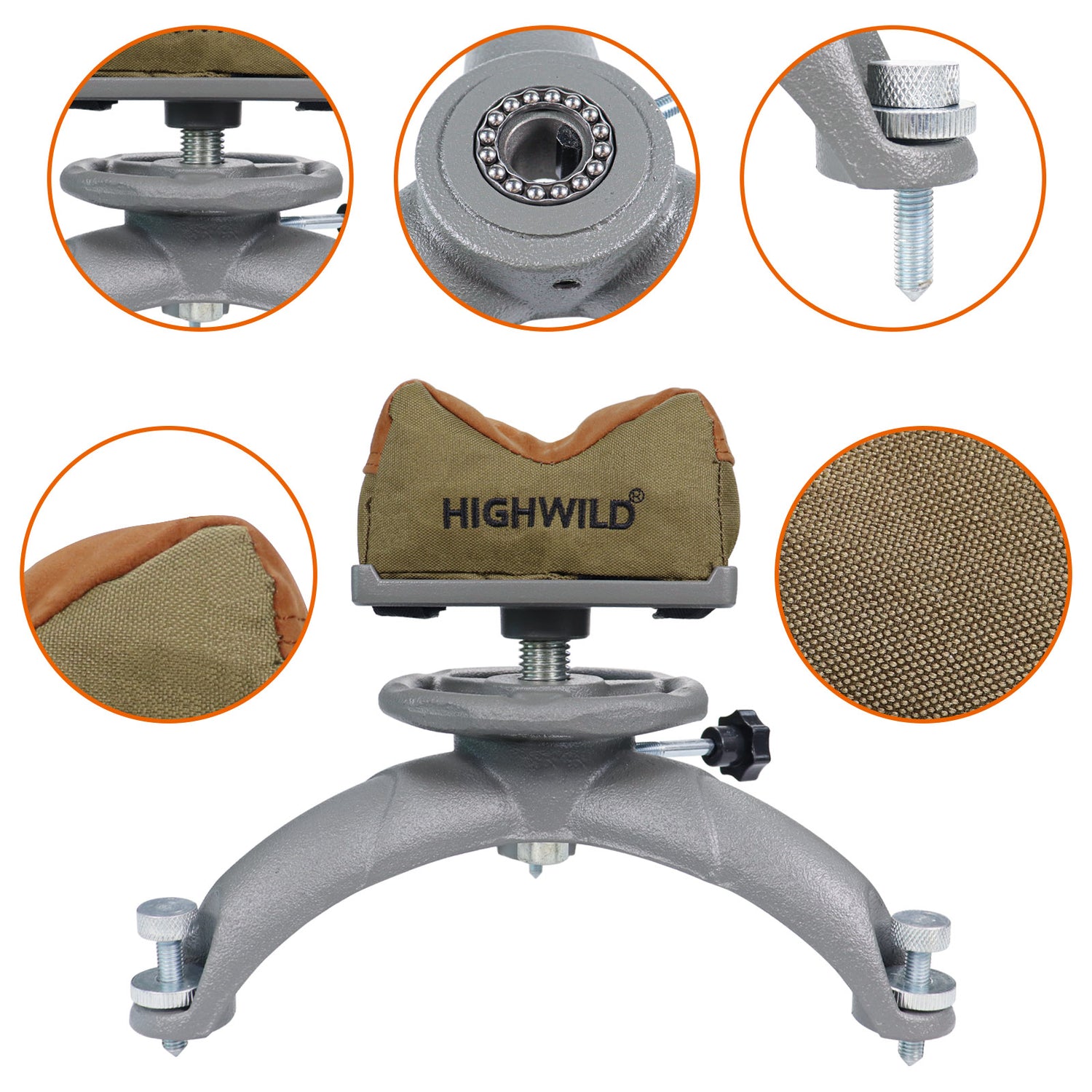 Adjustable Iron Shooting Rest – Highwild