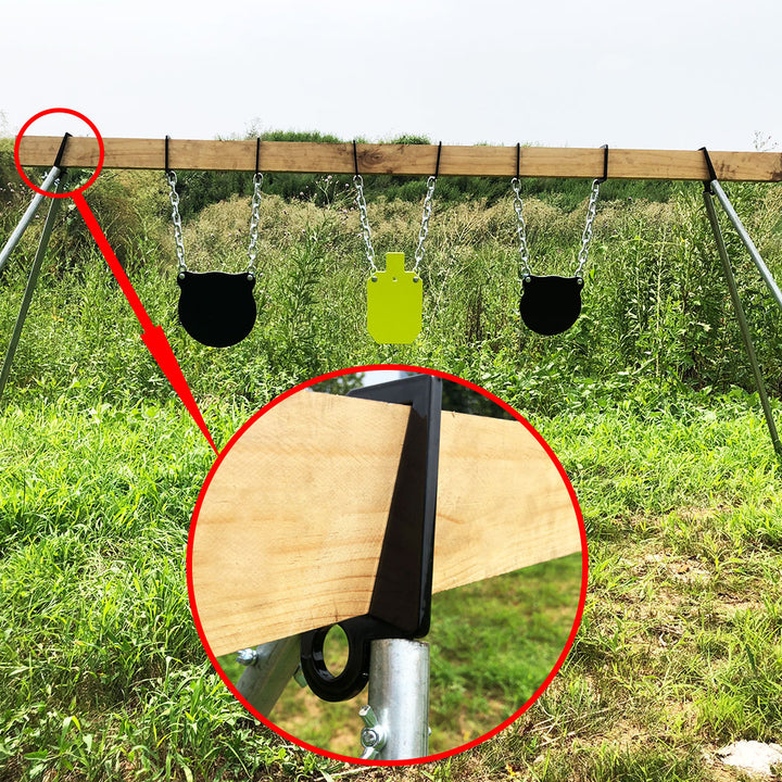 AR500 Steel Target Stand Brackets - for 2X4 & Pipe – Highwild